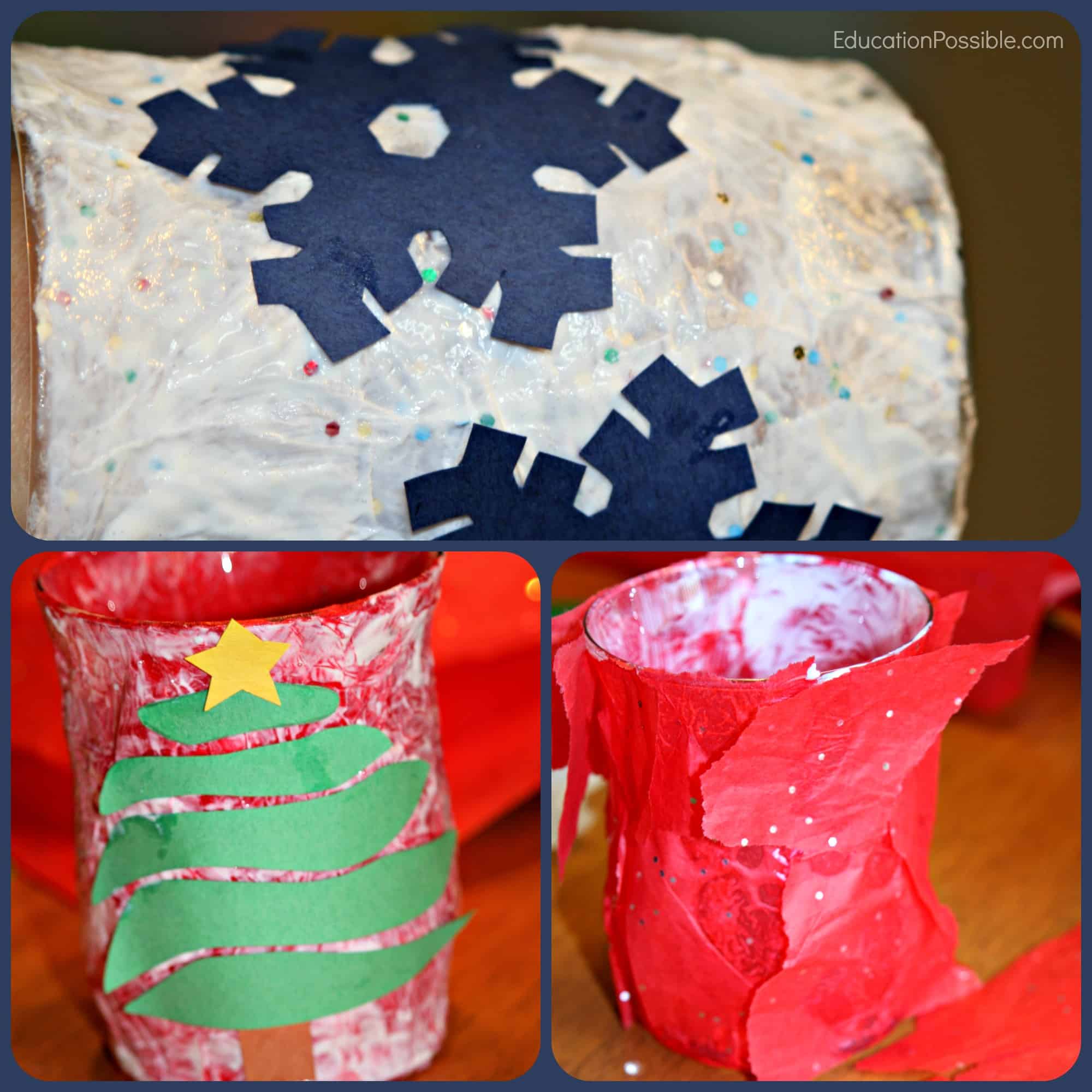 DIY Craft: Holiday Luminaries