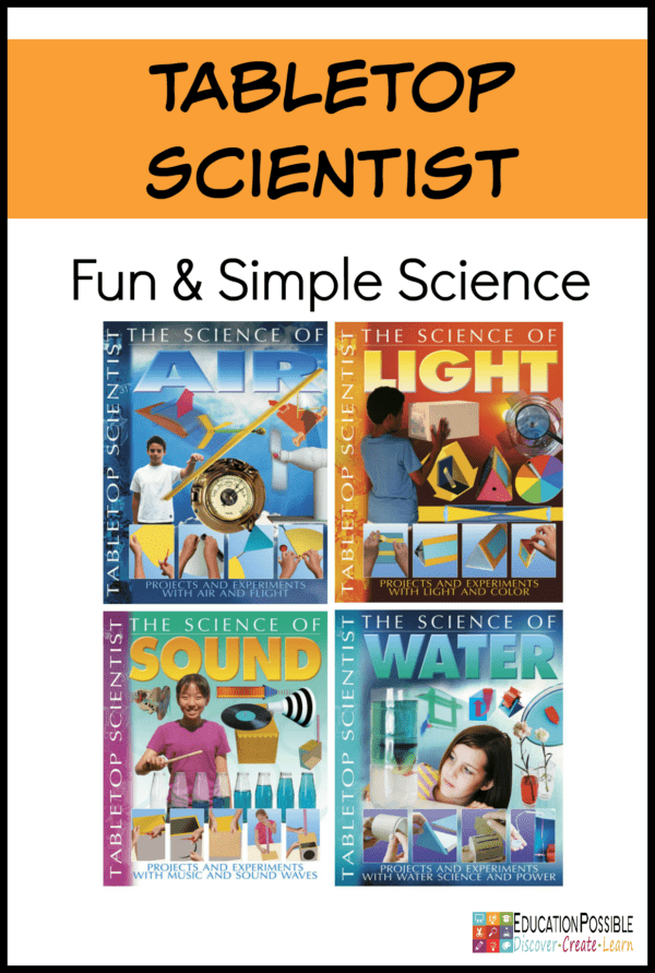 Enjoy Fun and Simple Experiments with Tabletop Scientist Books