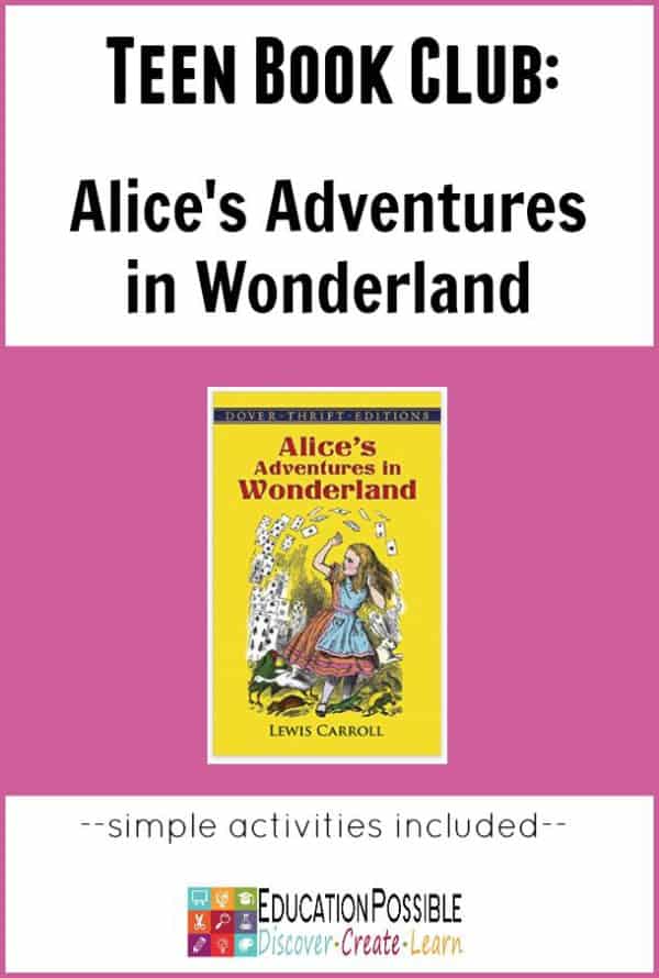 Teen Book Club Ideas: Alice's Adventures in Wonderland