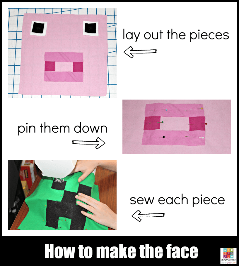These Minecraft Stuffies are an Easy Sewing Project for Tweens