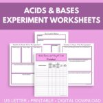 Acid and Base Experiment Worksheets - Education Possible