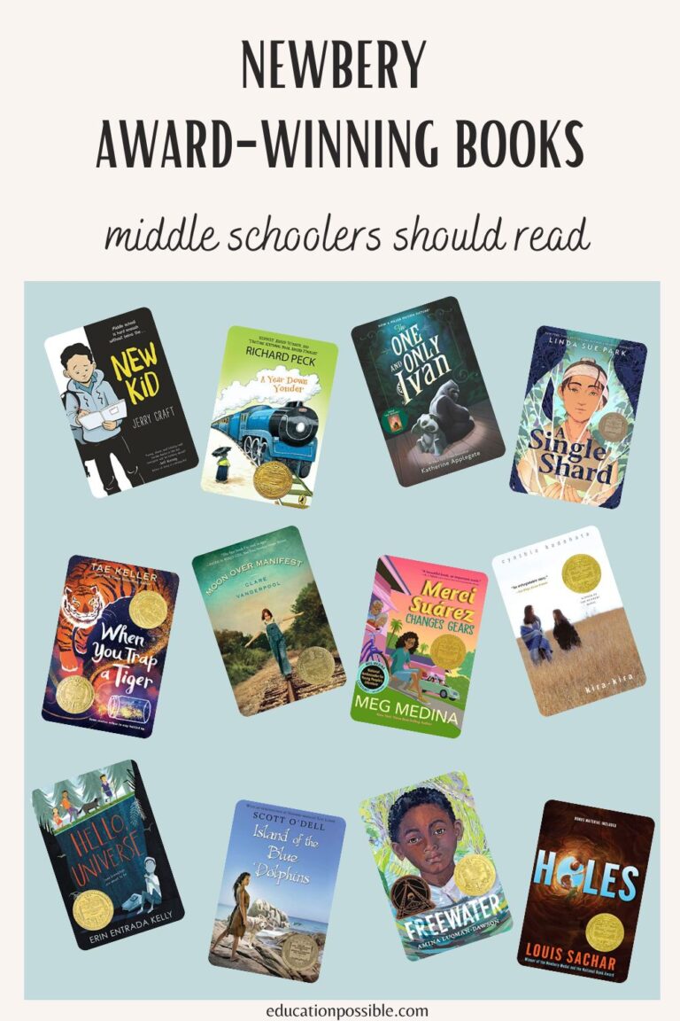 Newbery Award Winning Books for Middle School