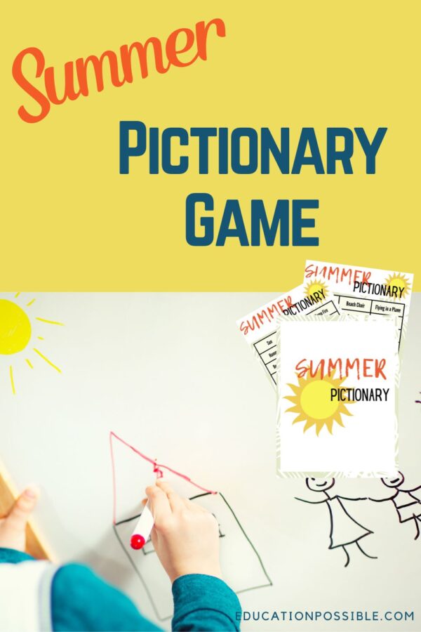 Summer Pictionary Game Summer Pictionary Game