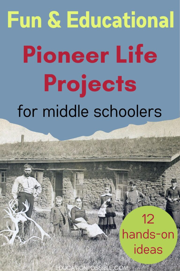 Pioneer Life Activities for Kids